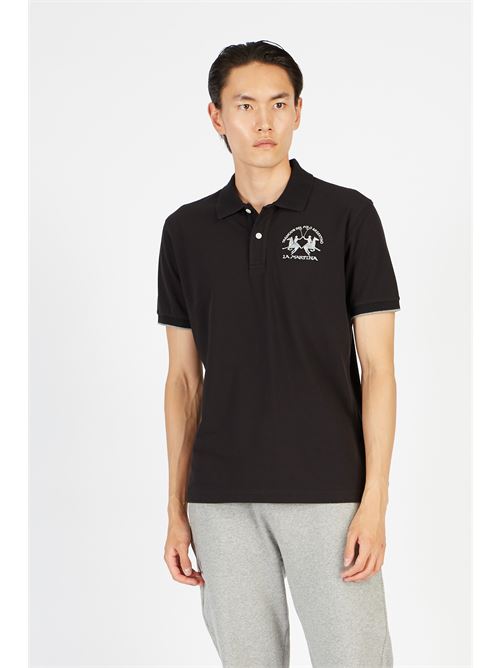 CLOTHING POLO SHIRT LA MARTINA CCMP01-PK001/09999
